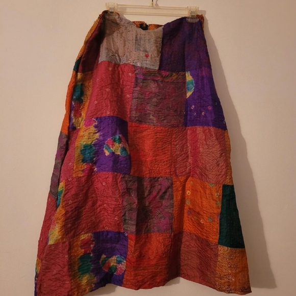 Skirts | Handmade Boho Hippie Patchwork Skirt | Poshmark